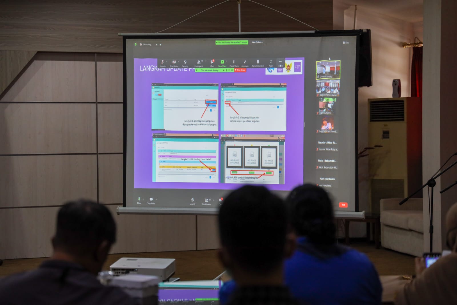 Bimtek Aplikasi Progresio, Tingkatkan Pemahaman Pelaporan Prodamas